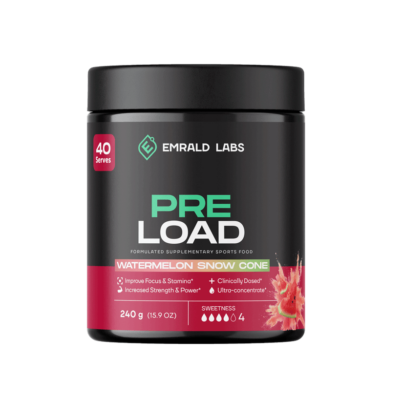 Emrald Labs Pre Load | Pre Workout Supplement | Pre Workout Reviews