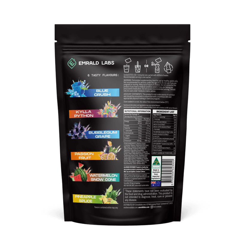 Pre Shred Samples | Variety Pack – Emrald Labs