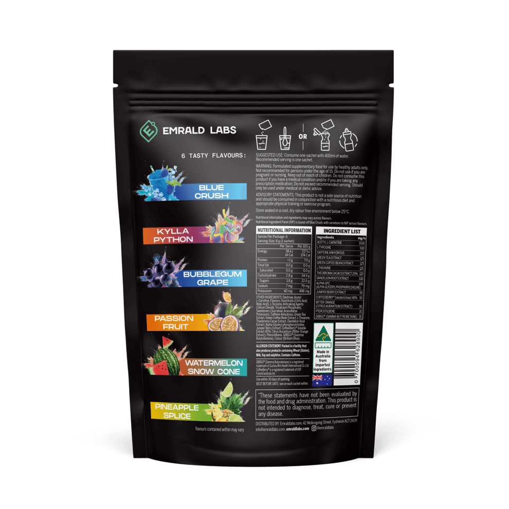 Pre Shred Samples | Variety Pack – Emrald Labs