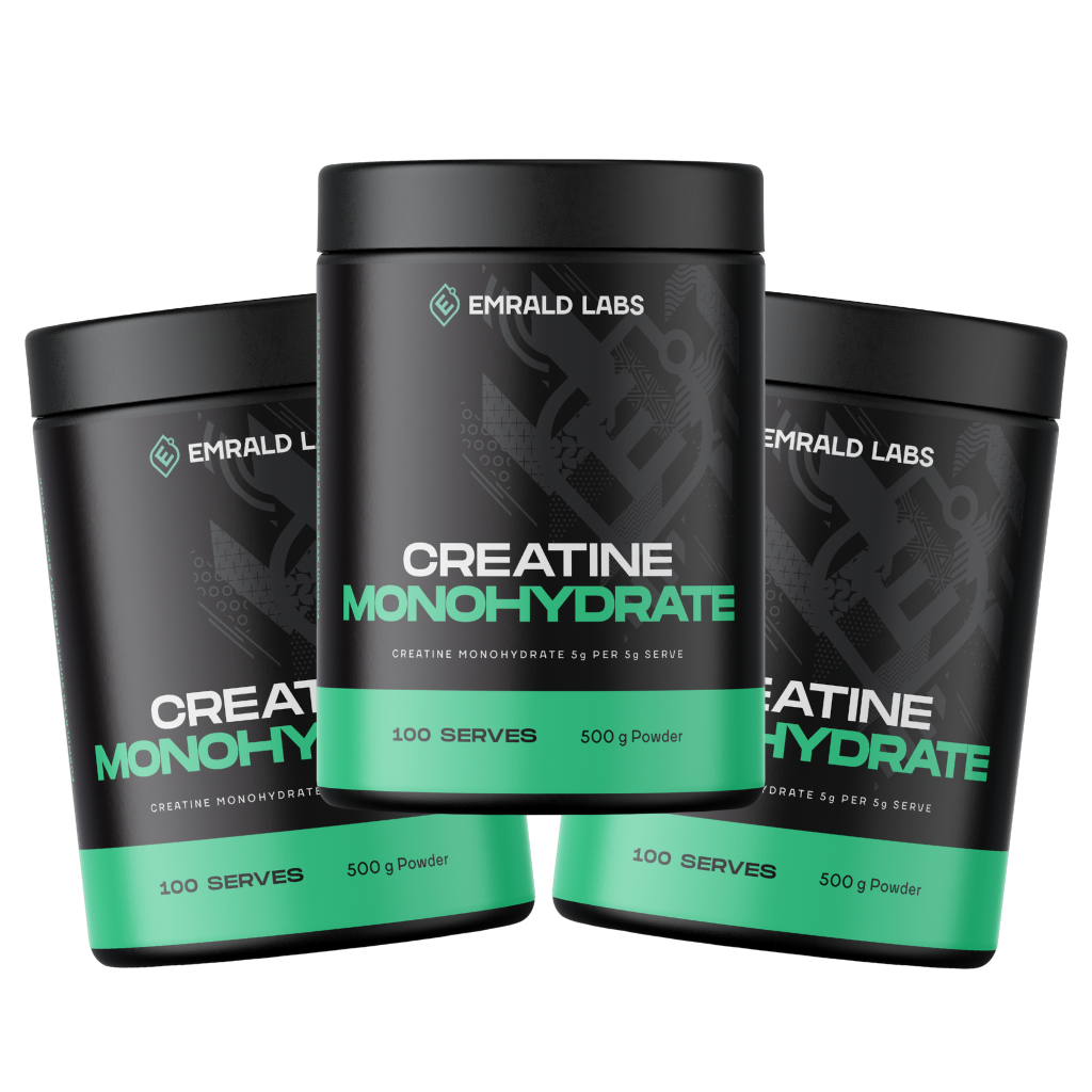 Creatine Monohydrate | Triple Pack – Emrald Labs