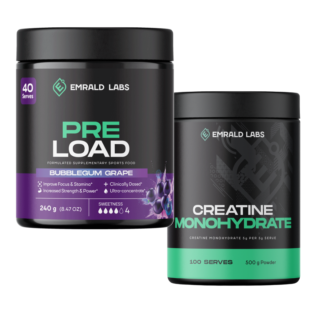 Pre Load & FREE Creatine Monohydrate – Emrald Labs