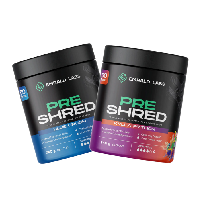 Emrald Labs Pre Shred Twin Pack | Weight Loss Supplement | Fat Burner ...