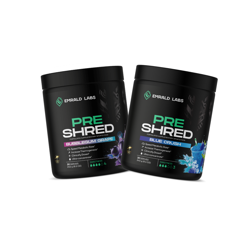 Emrald Labs Pre Shred Twin Pack | Weight Loss Supplement | Fat Burner ...