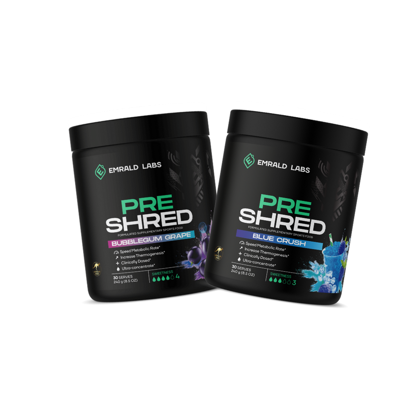 Emrald Labs Pre Shred Twin Pack | Weight Loss Supplement | Fat Burner ...